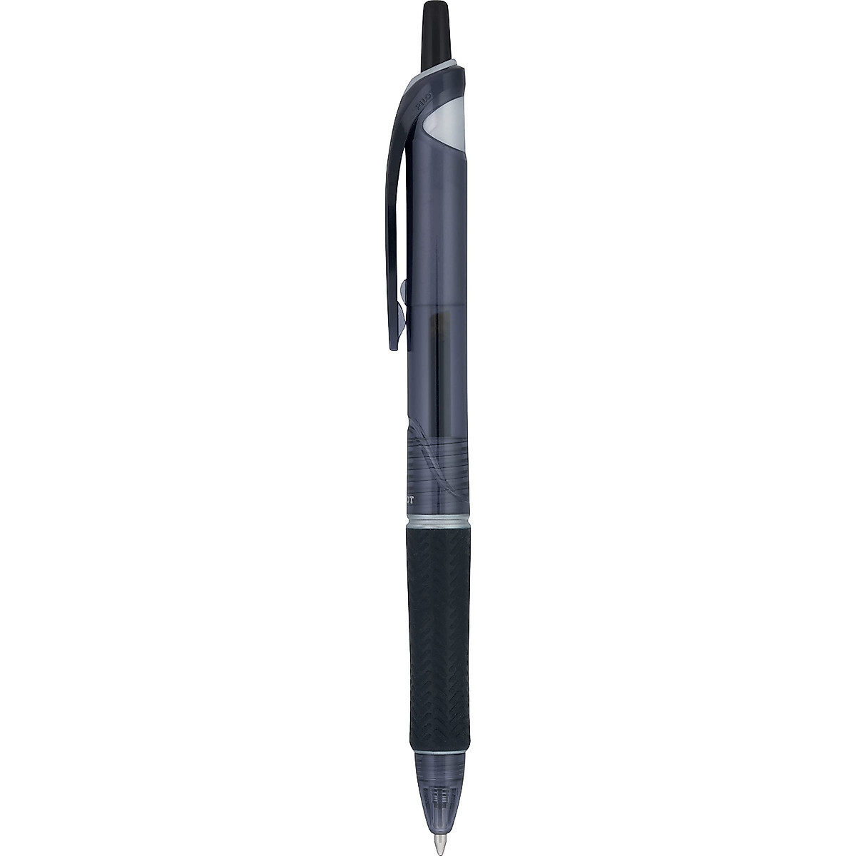 PILOT Acroball Colors Advanced Ink Refillable & Retractable Ball Point Pens, Medium Point, Black Ink, 6 Pack