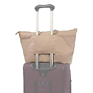 Travelpro Essentials-SparePack Foldable Tote Bag, Khaki, One Size