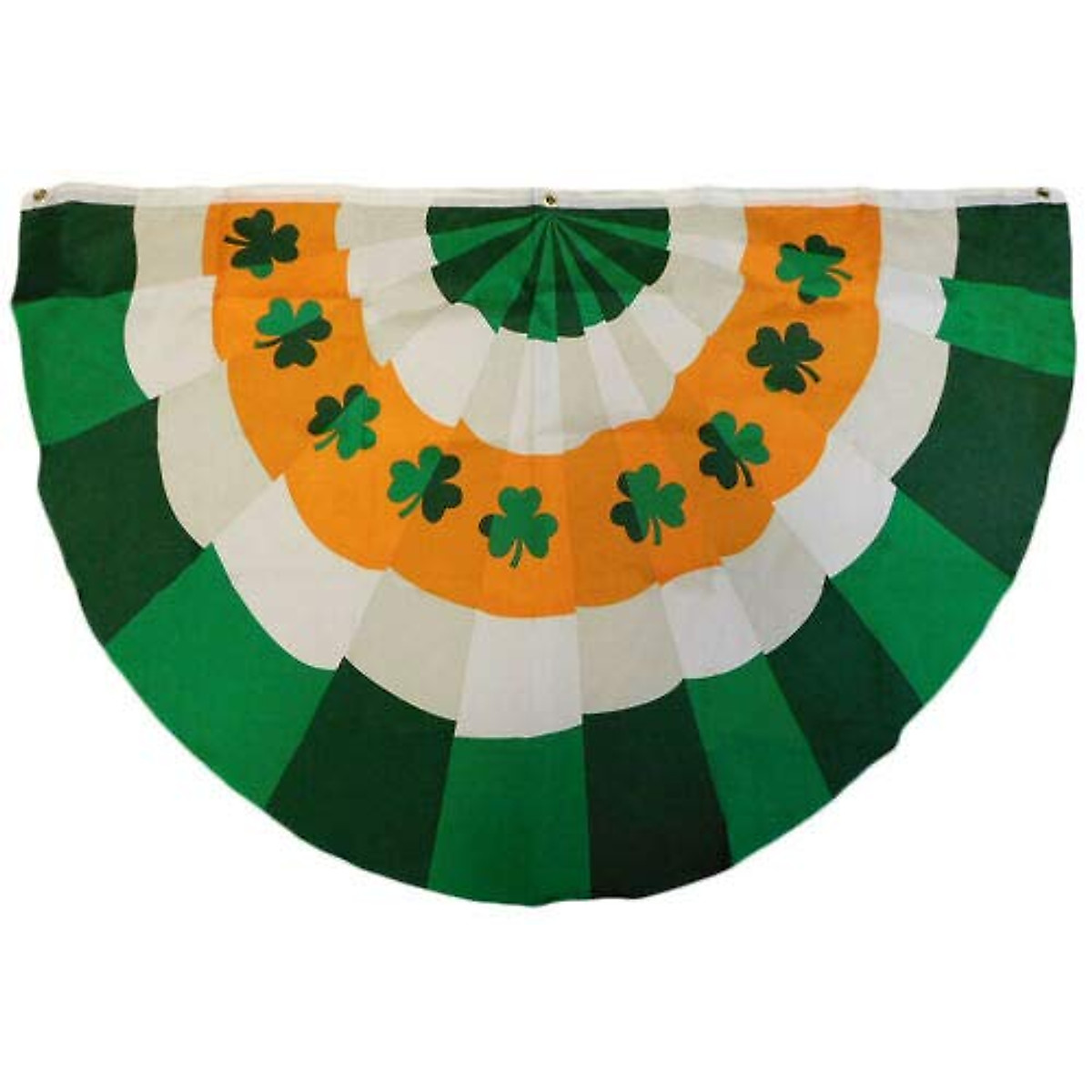 St Patricks Day Bunting Flag 3x5 ft Irish Ireland Green Shamrock Pats Decoration