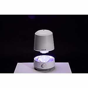 Safety 1st Stay Clean Humidifier, Ultrasonic Mist, One Gallon Easy to Fill Tank, LED Light, and Filter Free