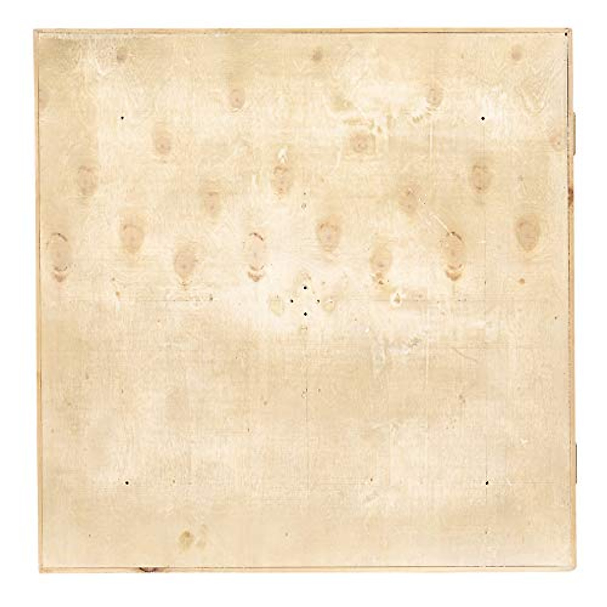 American Legend Barnwood Dartboard Cabinet with Wheat Finished Barn Style Doors - Dartboard Not Included