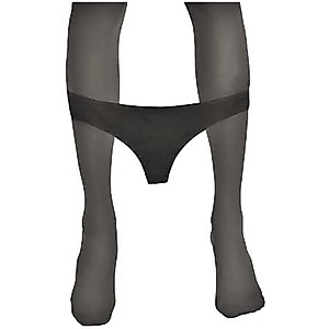 Daddy's Little Slut Funny Women Fetish Underwear Black High Rise Thong, Dirty Slut Undies (Large, Neon Pink)