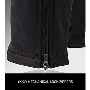 AERO|TECH|DESIGNS | Men's Windstop Padded Cycling Tights | Black | Large