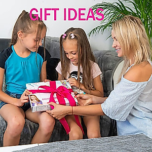 TOYTION Friendship Bracelet Kit for Teen Girls, DIY Charm Bracelet Loom Making Kits Toys for 6 7 8 9 10 11 12 Year Old Girls, Arts and Crafts Jewelry Maker Tools, multicolor, M, MBK-291