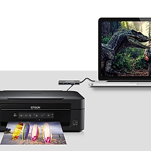 UPIKOPP USB C Hub HDMI Adapter for MacBook Pro Dongle, Thunderbolt 3 to USB HDMI Hub for Mac/MacBook Air/ipad Pro/Projector with 3 USB Ports and PD Charging Port