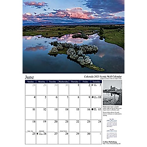 Colorado 2023 Scenic Wall Calendar by Grant Collier (13.5" x 9.75")