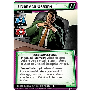 Marvel Champions The Card Game The Green Goblin SCENARIO PACK - Superhero Strategy Game, Cooperative Game for Kids and Adults, Ages 14+, 1-4 Players, 45-90 Min Playtime, Made by Fantasy Flight Games