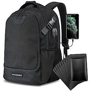 INNOSCENT 100% Smell Proof Backpack (Dark Grey), Large, INS003
