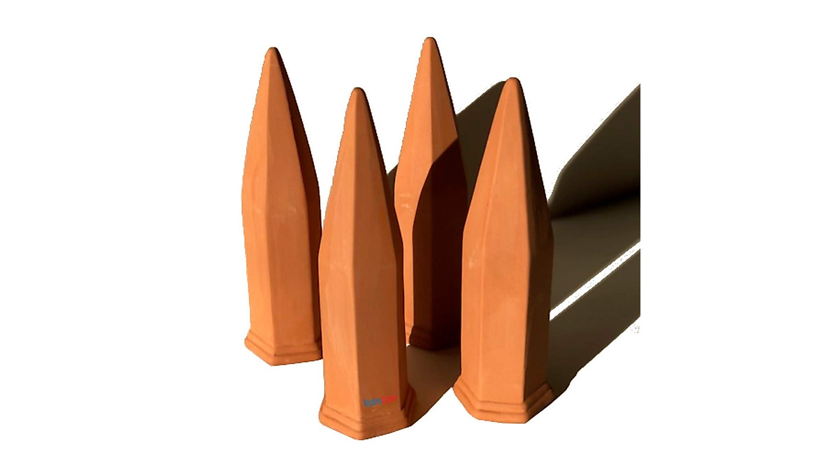 HydroSpike ClaySpike 4-Pack: Auto Plant Watering Spikes