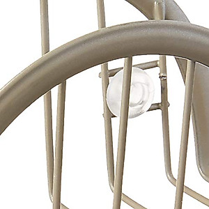 Spectrum Diversified Ashley Sponge Holder, Satin Nickel