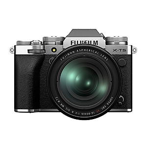 Fujifilm X-T5 Mirrorless Digital Camera XF16-80mm Lens Kit - Silver