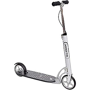 Xootr Mg Teen/Adult Kick Scooter - 800+lb Capacity - Life Long Backing - QuickClick Latch Folding Mechanism - Front & Rear Brake