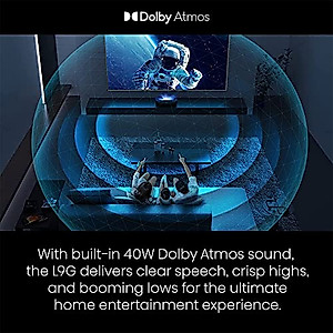 Hisense 100L9G 100" Laser TV TriChroma 4K Projector & DLT100B 1.0 Gain ALR Screen Bundle with 2 YR CPS Enhanced Protection Pack