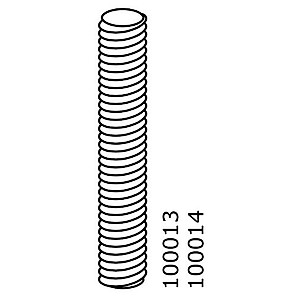 Spare Hardware Parts Bunk Bed Threaded Screw (Replacement for IKEA Part #100013/100014) (Pack of 4)