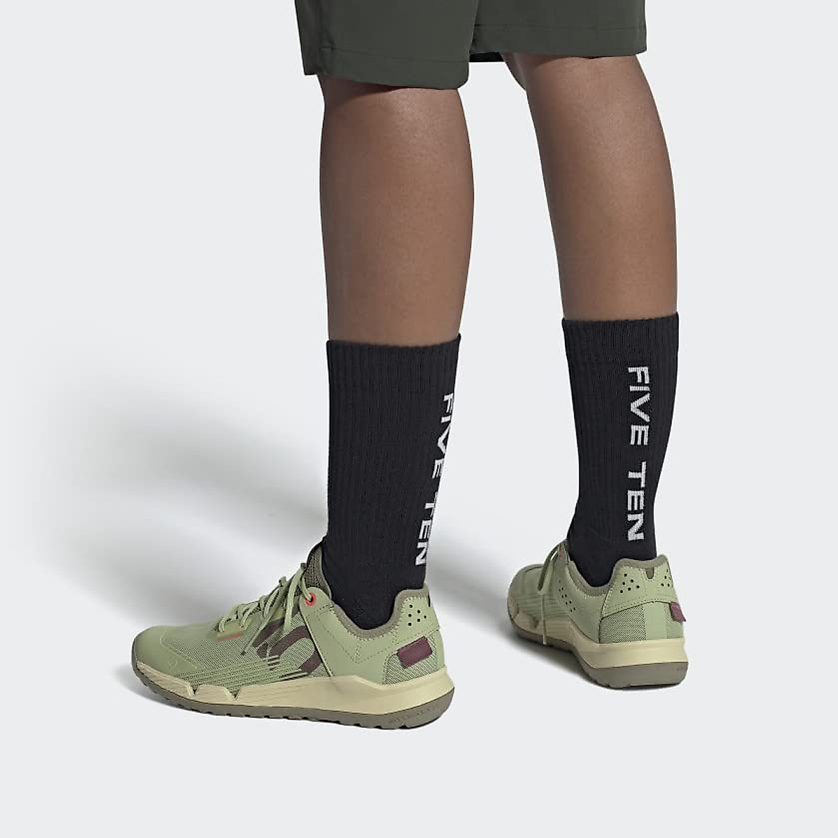 Five Ten Adidas Trailcross LT Mountain Bike Shoes Women's, Green, Size 8