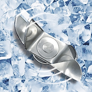 Hamilton Beach Electric Stand Mixer, 4 Quarts, Dough Hook, Flat Beater Attachments, Splash Guard 7 Speeds & Wave Crusher Blender with 40 Oz Glass Jar and 14 Functions for Puree, Stainless Steel