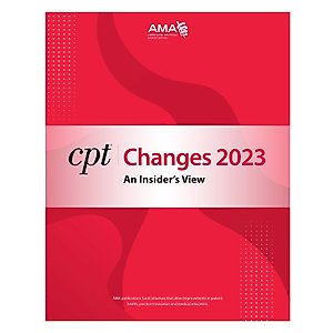 CPT Changes 2023: An Insider's View; Current Procedural Terminology (CPT Changes: an Insiders View)