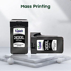 Top Ink Ink Cartridge Replacement for Canon 243XXL (Black)