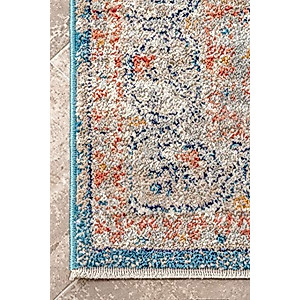 nuLOOM Chanda Persian Vintage Area Rug, 4' x 6', Blue