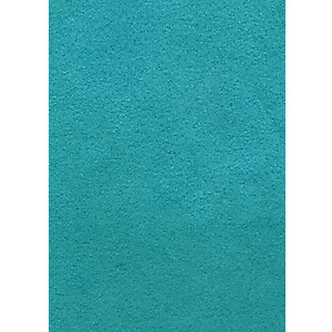 Peacock Blue Turquoise - Wool Felt Oversized Sheet - 20% Wool Blend - 1 12x18 inch Sheet