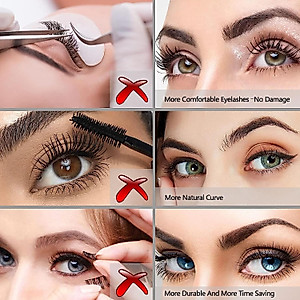 2024 Upgraded Lash Lift Kit, Eyelash Perm Kit, Professional Curling Lash Extension kit, Semi-Permanent Curling Perming Wave Suitable for Salon & Home Use