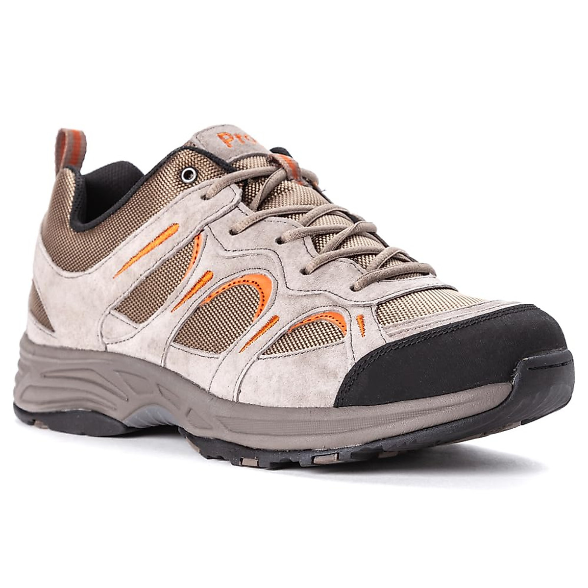 Propét Mens Connelly Hiking Walking Shoe, Grey, 13 X-Wide US