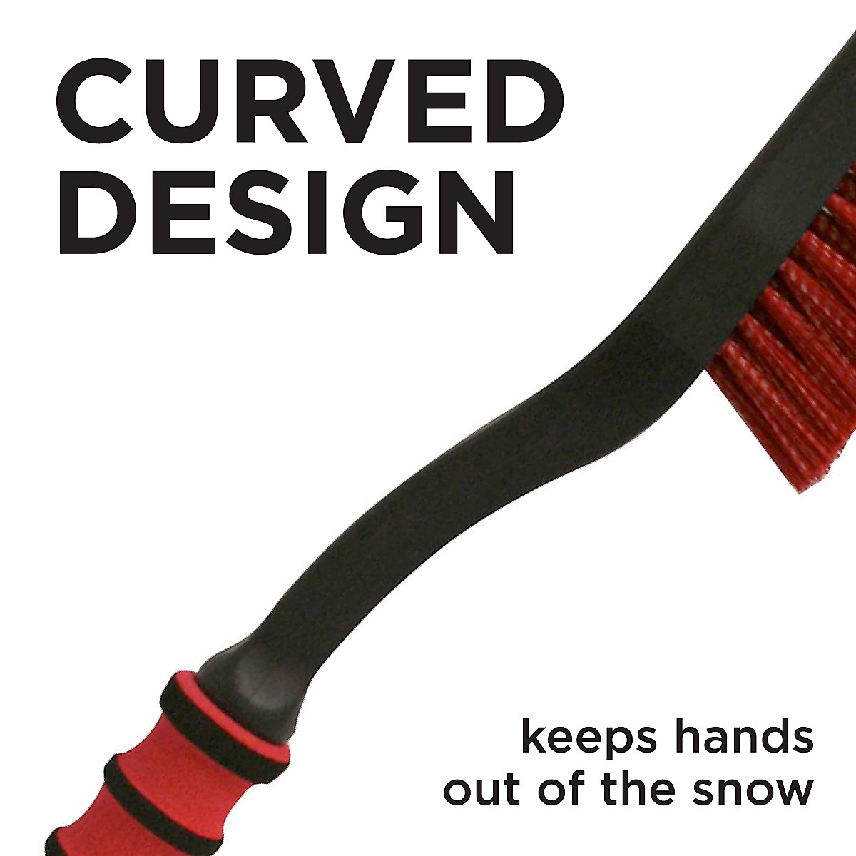 Mallory 532 Cool-Force 26” Snowbrush with Ice Scraper, 1 Pack
