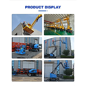 Work Platform Telescopic Boom Forklift 7m Lifting Height