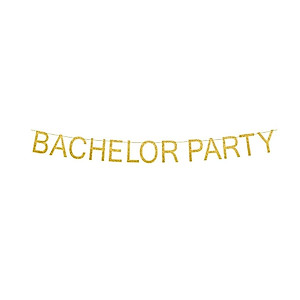 Brosash Bachelor Party Decorations, (Gold Bachelor Banner, Bachelor Sash, 16 Funny Party Balloons, and 8 Team Groom Button Pins) 26 Piece Set, Bachelorette Party Supplies Gifts…