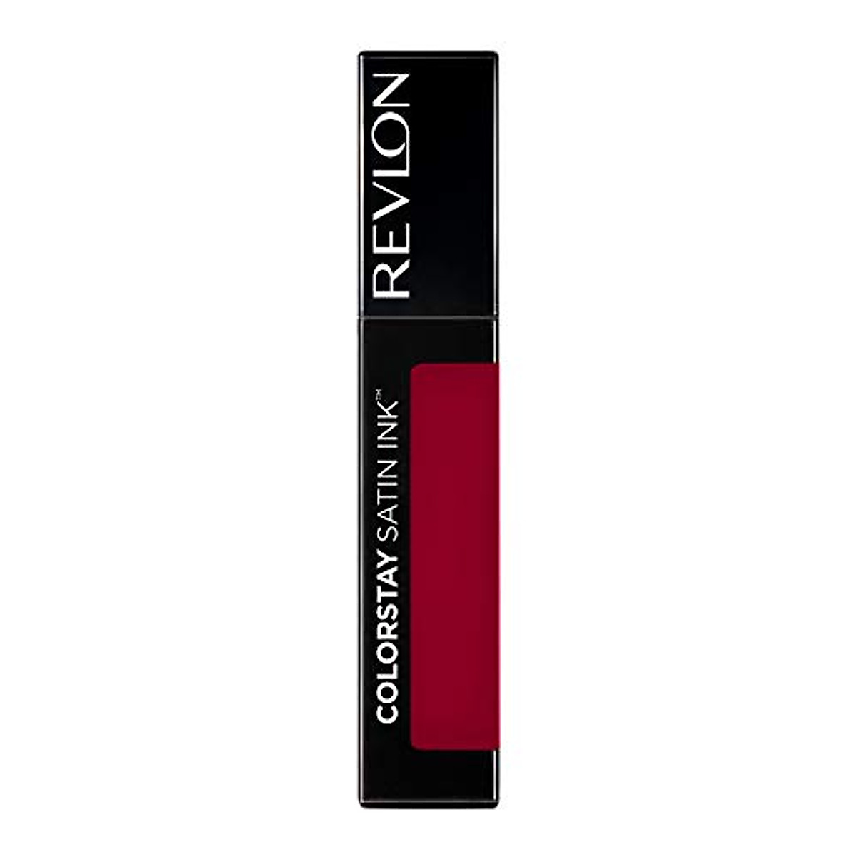 Liquid Lipstick by Revlon, Face Makeup, ColorStay Satin Ink, Longwear Rich Lip Colors, Formulated with Black Currant Seed Oil, 020 On a Mission, 0.17 Fl Oz