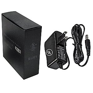 Amamax Wall Adapter Power Supply - 12VDC 1A, 5.5mm - 2.1mm Plug UL Listed