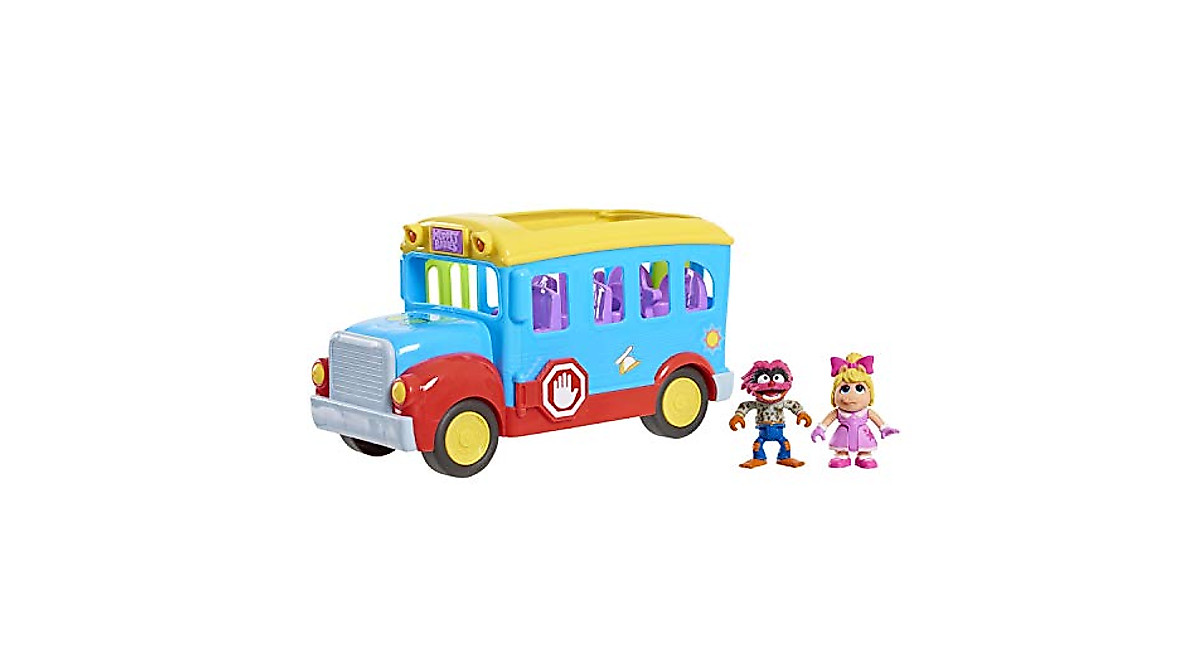 Muppet Babies Friendship School Bus Toy for Kids 3+ | Just Play