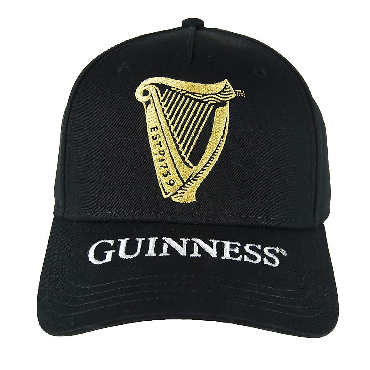 Guinness Harp Baseball Cap Black
