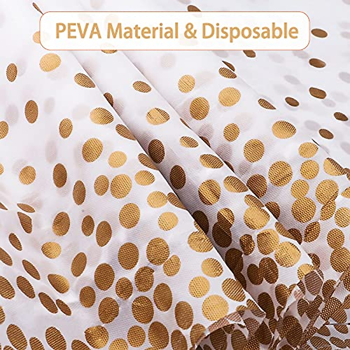 FYY Disposable Plastic Tablecloths,[4 Pack ] Plastic Tablecloths for Indoor or Outdoor Tables Parties Christmas Picnic Birthdays and Weddings 54" X 108"