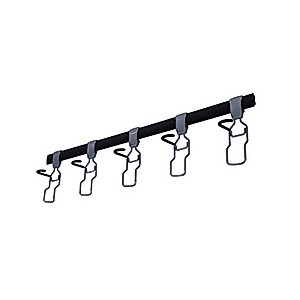 SafeRacks Bike Storage Rack Wall Mount Garage Bike Hanger for 5 Bicycles Adjustable Hooks Organize Bicycles in The Garage(5-Bike Hooks, Holds 500lbs)