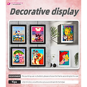 FFPTBNYX 6 Pack Full Drill Diamond Painting Kits for Adults&Beginners 5D DIY 6PCS Diamond Art Kits Paint with Round Diamonds and Gems for Home Wall Decor Gifts(11.8''x15.7'')