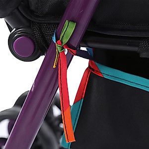 GLOGLOW (Pack of 2) Baby Stroller Pram Waterproof Bottom Basket Infant Pushchair Buggy Shopping Storage Case Organizer Bag Mesh Netting Accessories Organizer