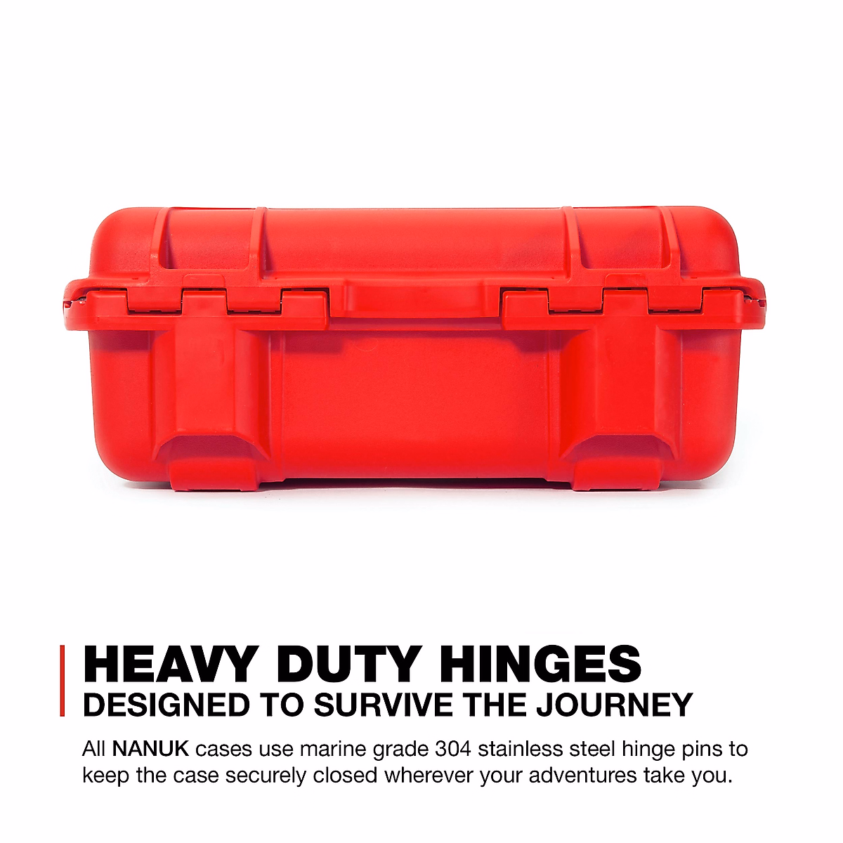 Nanuk 920 Waterproof Hard Drone Case with Foam Insert for DJI Mavic - Red (920-MAV9)