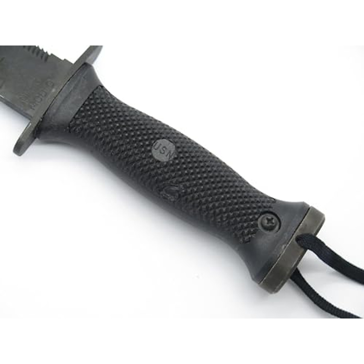 Ontario 6141 MK 3 Navy Knife (Black), stainless steel