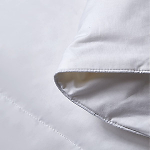 Beautyrest All Season White Down and Feather Comforter-Medium Weight with Corner Tabs
