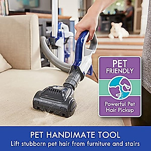 Kenmore Bagless Upright Vacuum 2-Motor Power Suction Carpet Cleaner, 2 Liters, Navy