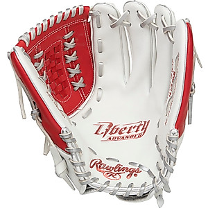Rawlings | LIBERTY ADVANCED Color Series Fastpitch Softball Glove | Multiple Styles, 12.5"