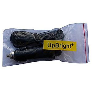UpBright New Car DC Adapter Compatible with Supersonic SC-198 7” SC179 9" Dual Screen Portable DVD Player Auto Vehicle Boat RV Cigarette Lighter Plug Power Supply Cord Cable Charger PSU