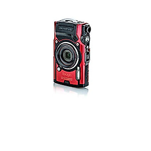 Olympus Tough TG-6 Waterproof Camera, Red -16GB Basic Bundle