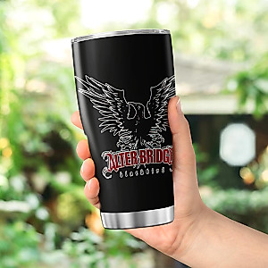 KINGGGGG Tumbler 30 Oz Alter Steel Bridge Stainless Logo Insulated with Lid and Straw Coffee