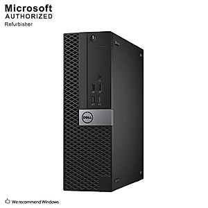 Dell OptiPlex 5040 SFF High Performance Business Desktop Computer, Intel Quad Core i7-6700 up to 4.0GHz, 8G DDR3L, 256G SSD, WiFi, BT, 4K Support, DP, HDMI, Windows 10 Pro 64 En/Sp/Fr(Renewed)