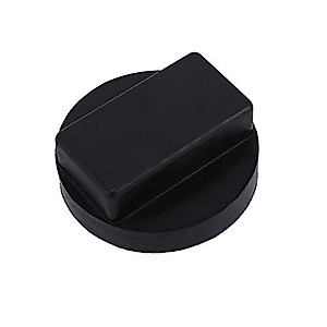 AuInLand 4 Packs Jack Pad for BMW, Black Square Polyurethane Jack Pad Adapter Frame Rail Protector