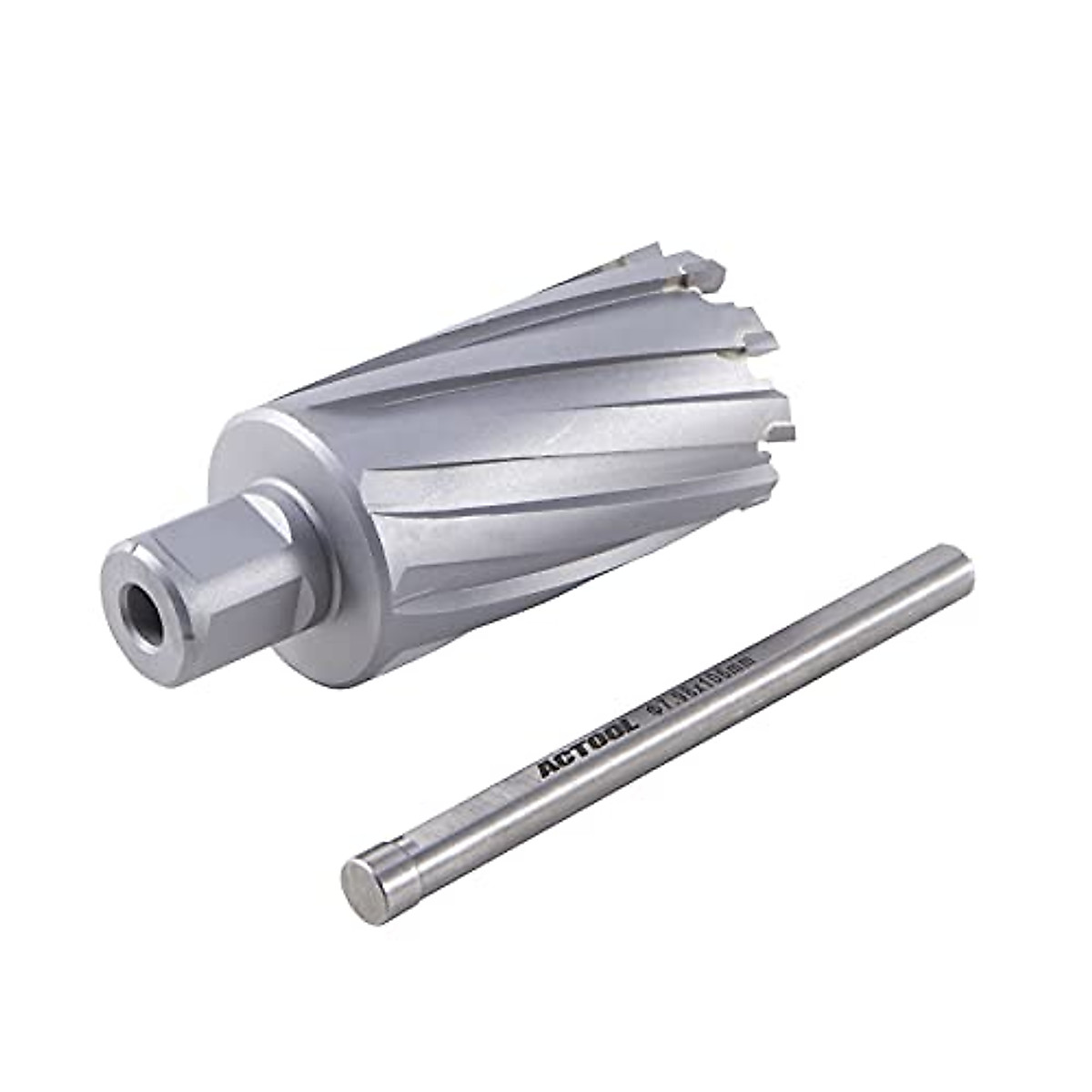 ACTOOL 1-1/2'' Diameter x 2'' Depth of Cut Carbide Tipped TCT ANNULAR Cutter with 3/4'' Weldon Shank