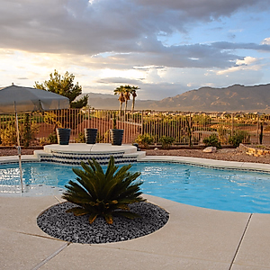 Mr. Fireglass Natural Decorative Gray Bean Pebbles 1/5" Crushed Gravel Stone for Decorating Garden, Succulent Plants and Walkway (2-lb Bag)