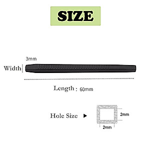 UPIONIC Silicone Glasses End Tip Grips, Anti-Slip Eyeglass Ear Sock Pieces Tube Sleeve, Silicone Elastic Comfort Eyeglasses Retainer for Thin Temples(6 Pairs,Black&White)